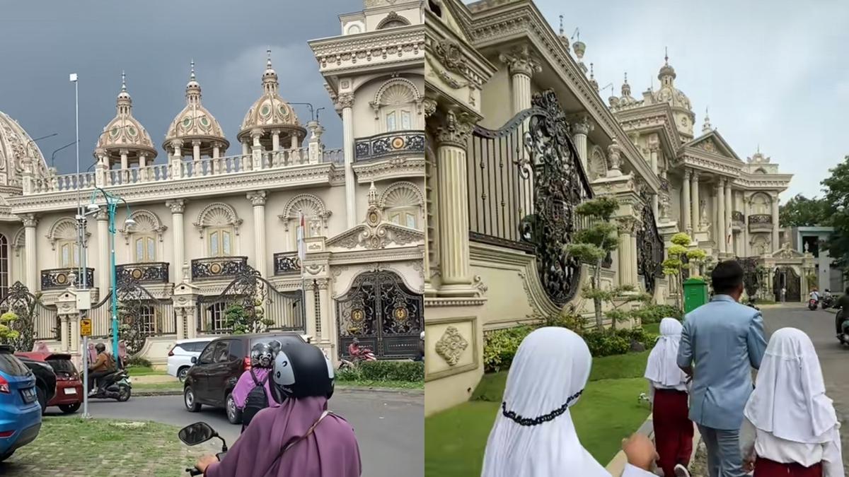 10 Potret Rumah Mewah Bak Istana Disney Milik Sultan Sidoarjo, Bikin Takjub