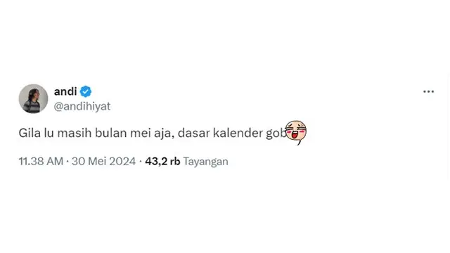 6 Cuitan Bulan Mei Lama Berakhir Ini Bikin Senyum, Dompet Sudah Tipis ...