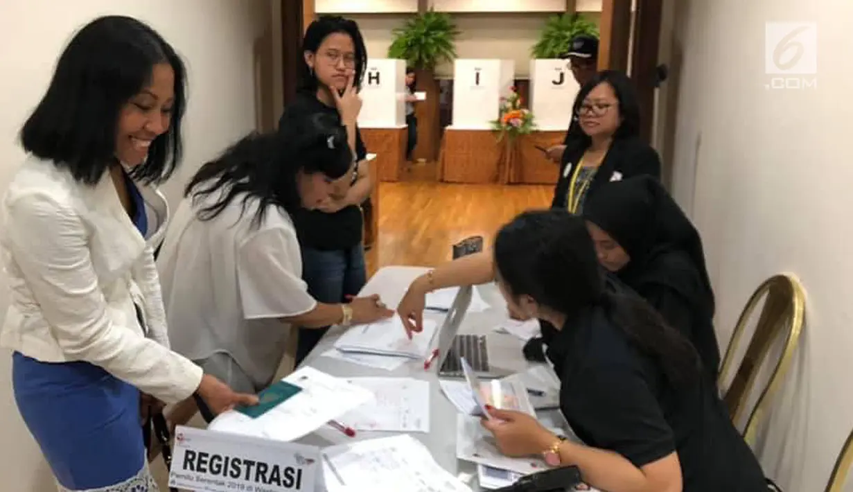 FOTO: Melihat Pemilu 2019 di Washington - Foto Liputan6.com