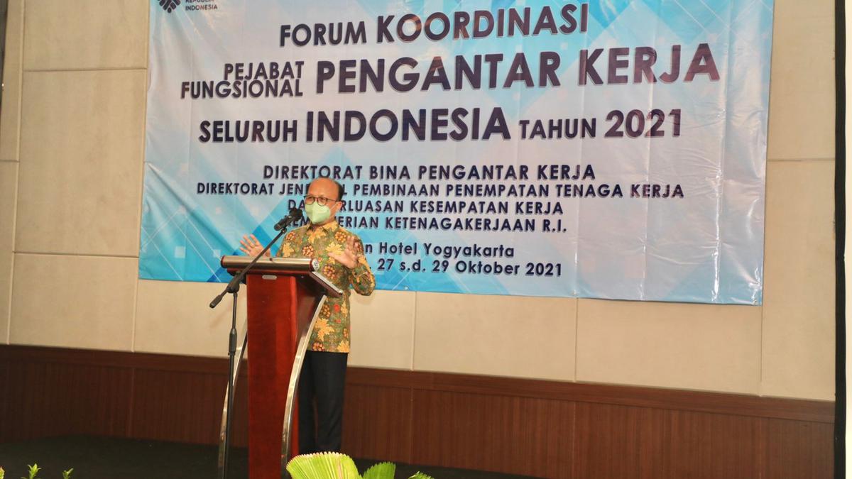Sekjen Kemnaker Dorong Pejabat Fungsional Pengantar Kerja Adaptif dengan Perkembangan Zaman