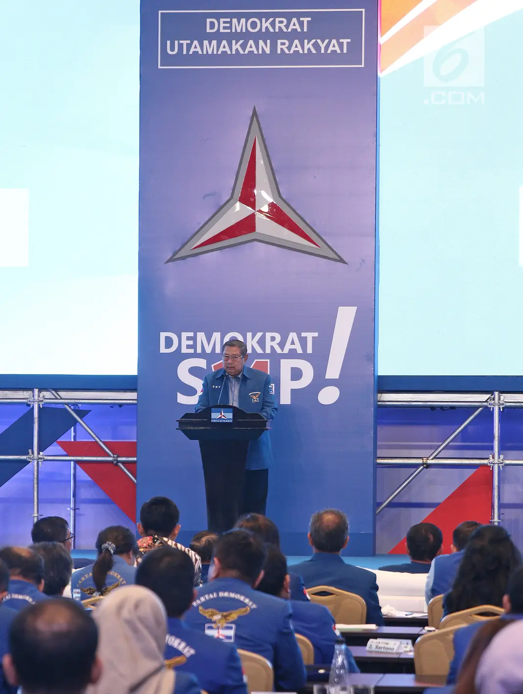 FOTO: Penutupan Pembekalan Caleg DPR Partai Demokrat - Foto Liputan6.com