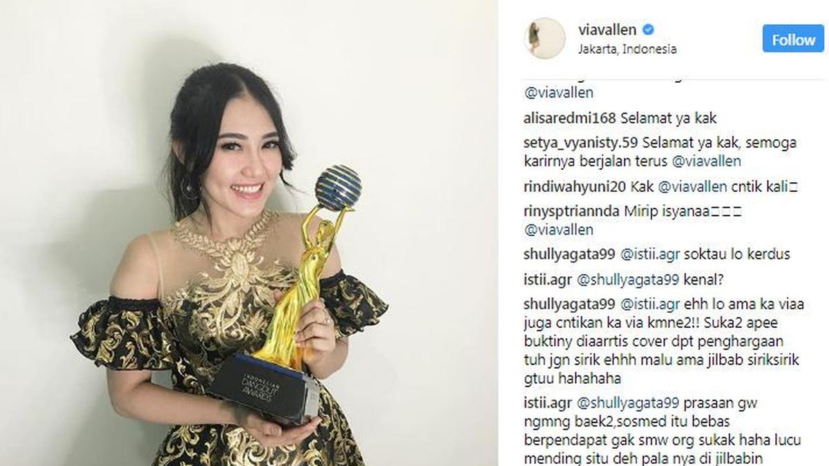Dari Pedangdut Keliling Intip Perubahan Drastis Gaya Via Vallen ...