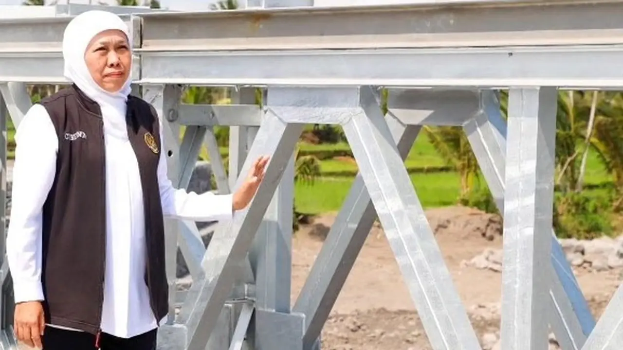 Sempat Hancur Diterjang Lahar Dingin Semeru, Jembatan Mujur II Lumajang Kembali Dioperasikan ...