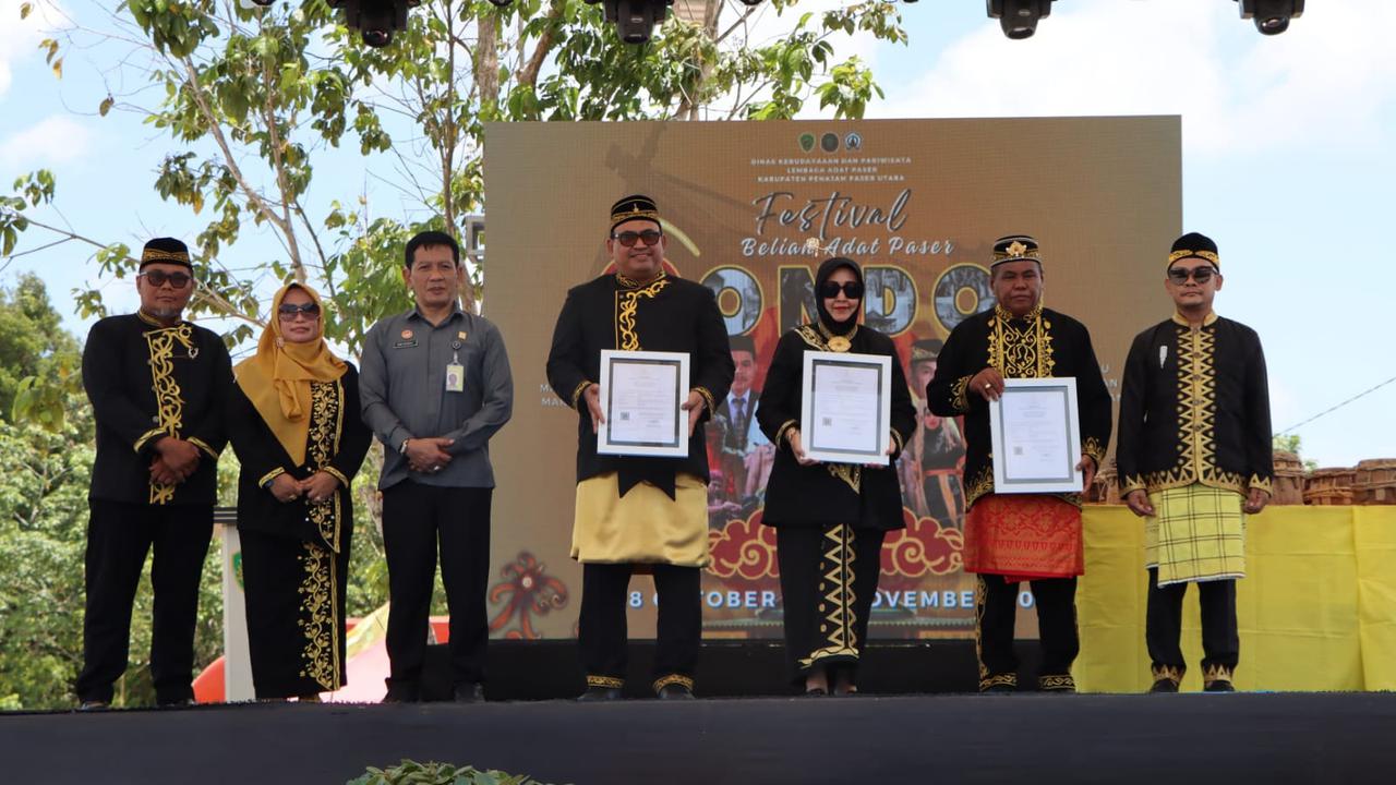 Festival Belian Adat Paser Nondoi 2024 Resmi Dibuka, Pemkab Paser Ajak ...