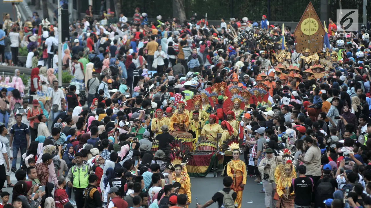 Jakarnaval 2019, Ajang Promosi Jakarta yang Diikuti 5 Ribu Peserta ...