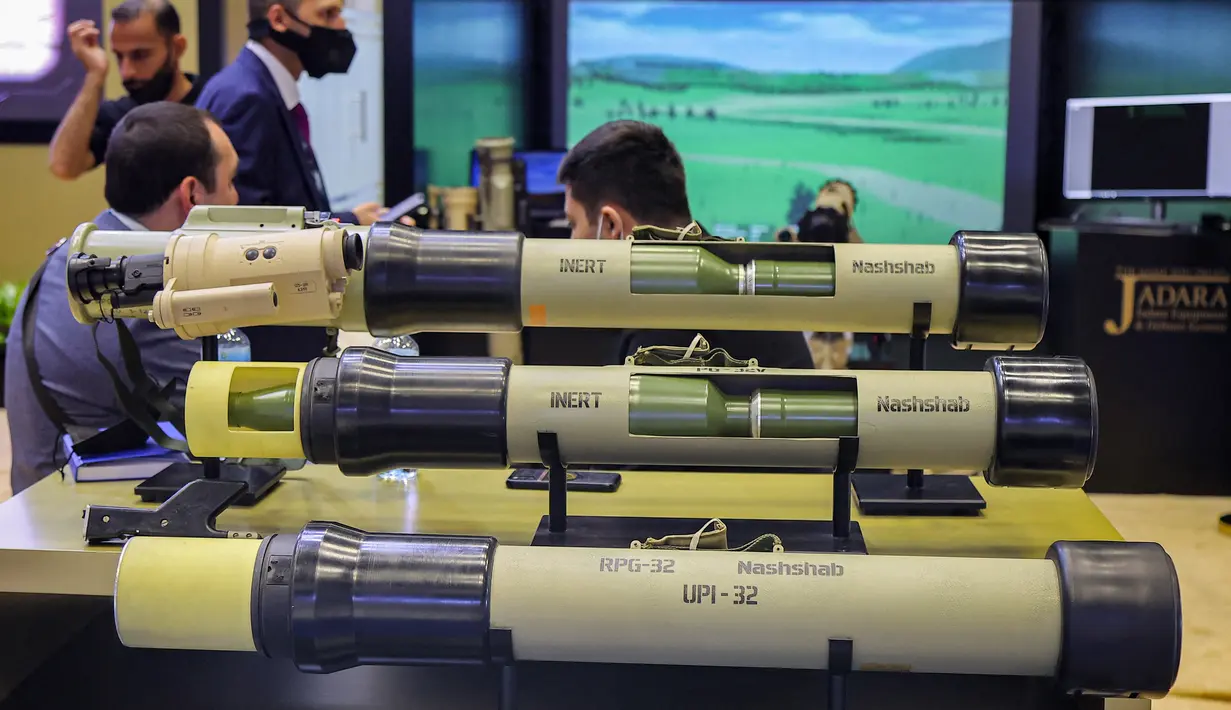 FOTO: Mengunjungi Pameran Pertahanan Maritim Internasional Doha - Foto Liputan6.com