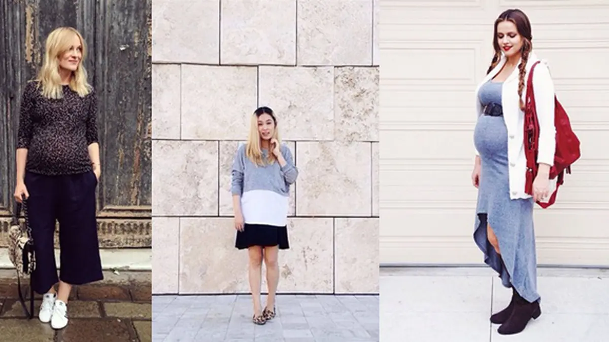 Tampil Chic Namun Tetap Nyaman Saat Hamil Dengan Outfit Ini - Photo ...
