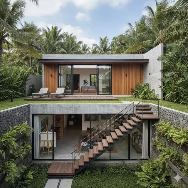 11 Desain Rumah Tumbuh 1 Lantai Bisa Jadi 2 Lantai Tren 2025, Solusi ...