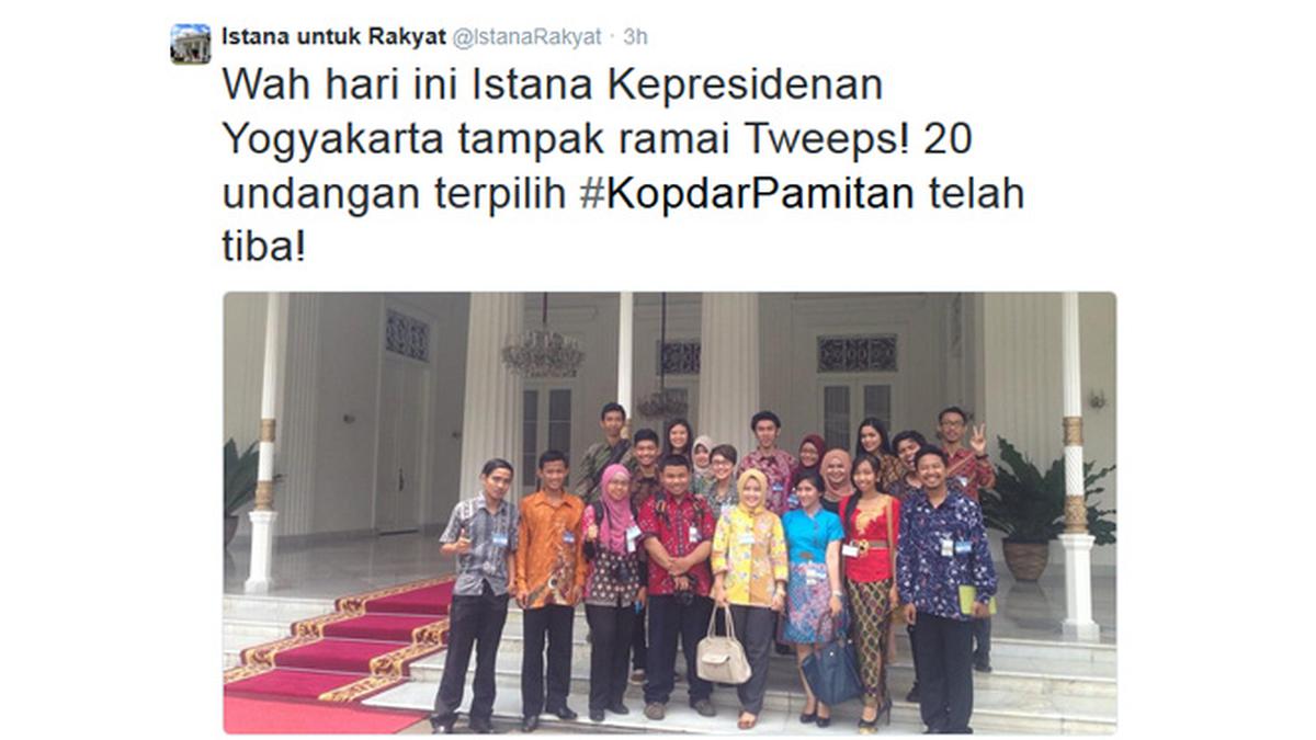 SBY dan Ibu Ani Gelar Kopi Darat Pamitan dengan Netizen di Yogya