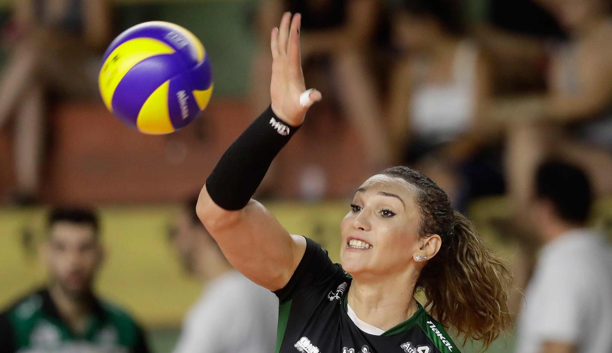 PHOTO: Tiffany Abreu, Pevoli Transgender Pertama di Liga Brasil - Foto ...