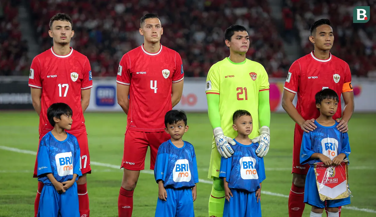 Foto: Penampilan Tenang Jay Idzes di Lini Pertahanan Garuda saat Timnas ...