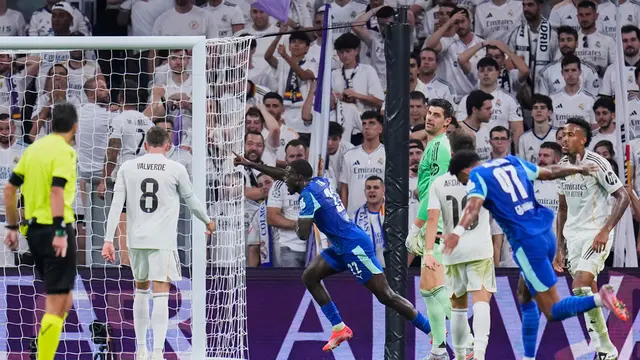 Hasil Liga Champions: Real Madrid vs Marseille
