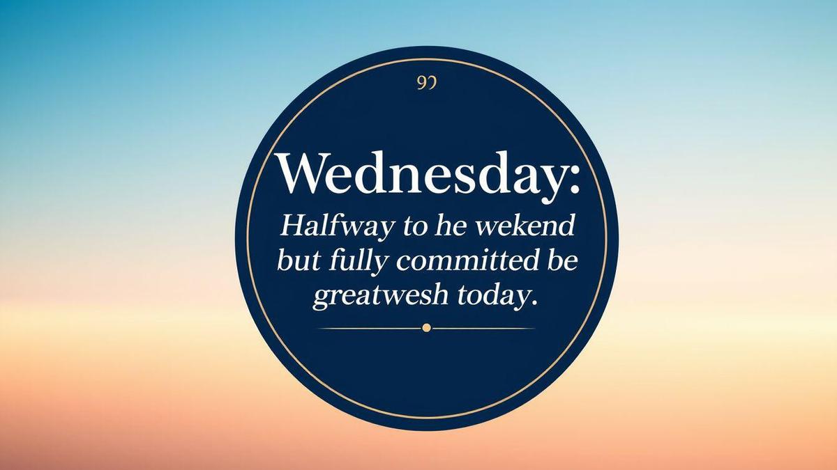 Best Wednesday Quote of the Day to Boost Your Midweek Spirit