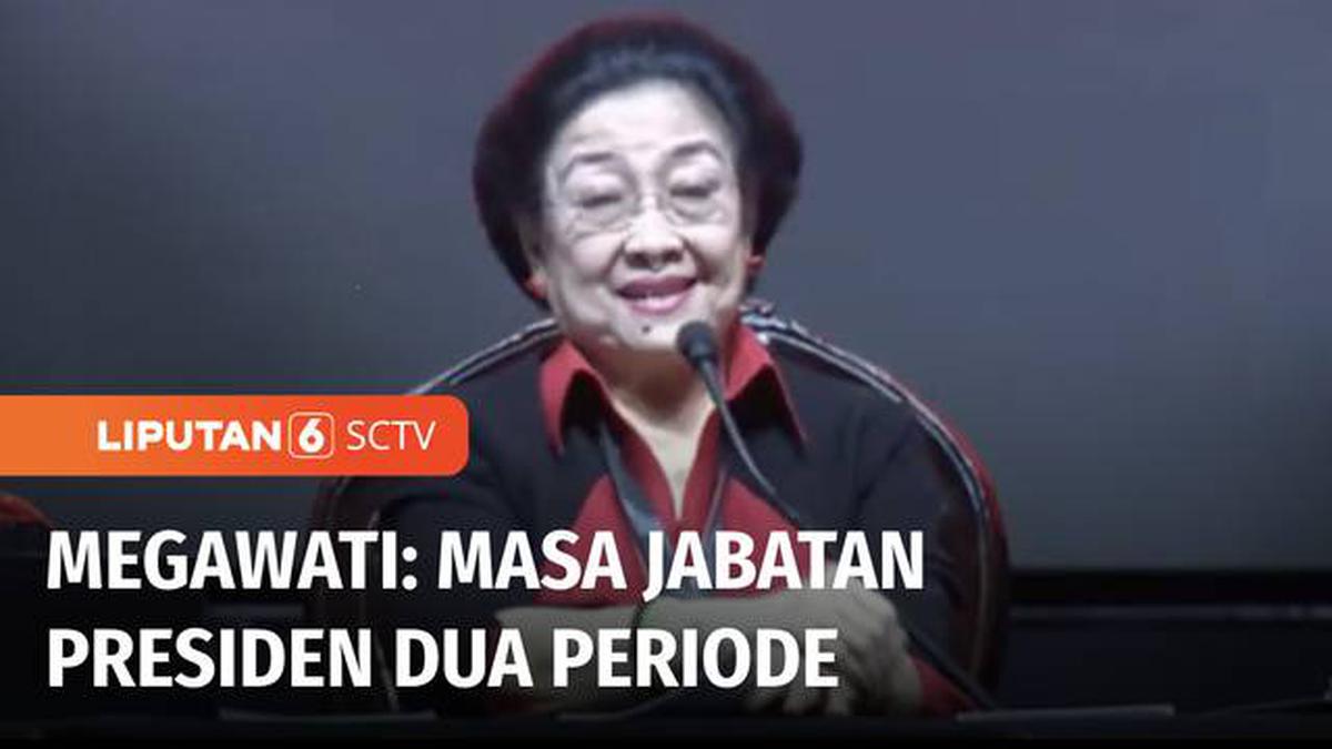 VIDEO: Megawati Tegaskan Masa Jabatan Presiden Maksimal Dua Periode dalam HUT ke-50 PDIP - TV ...
