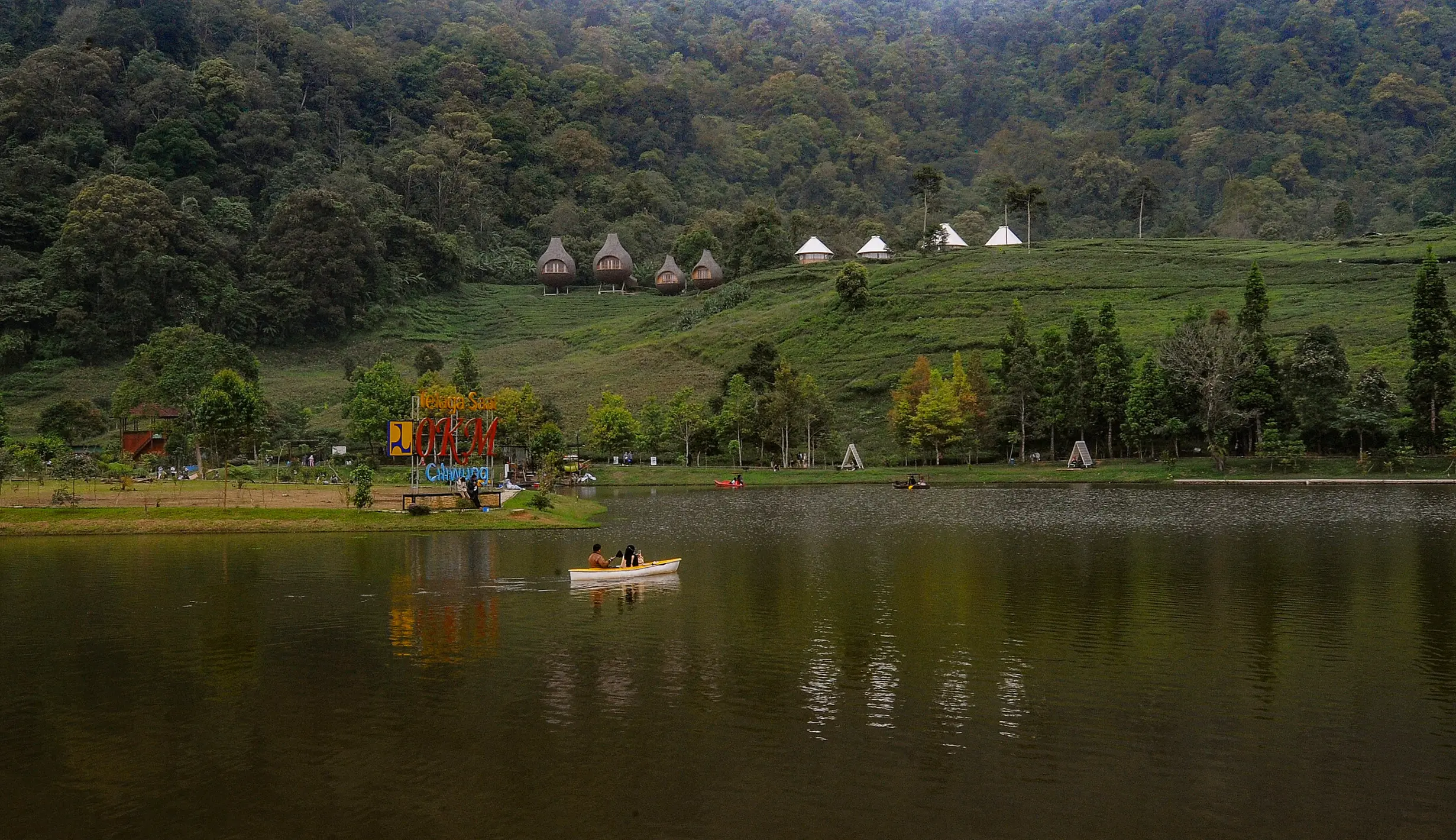 Mengunjungi Telaga Saat di Puncak Bogor, Titik 0 Sungai Ciliwung - Foto ...