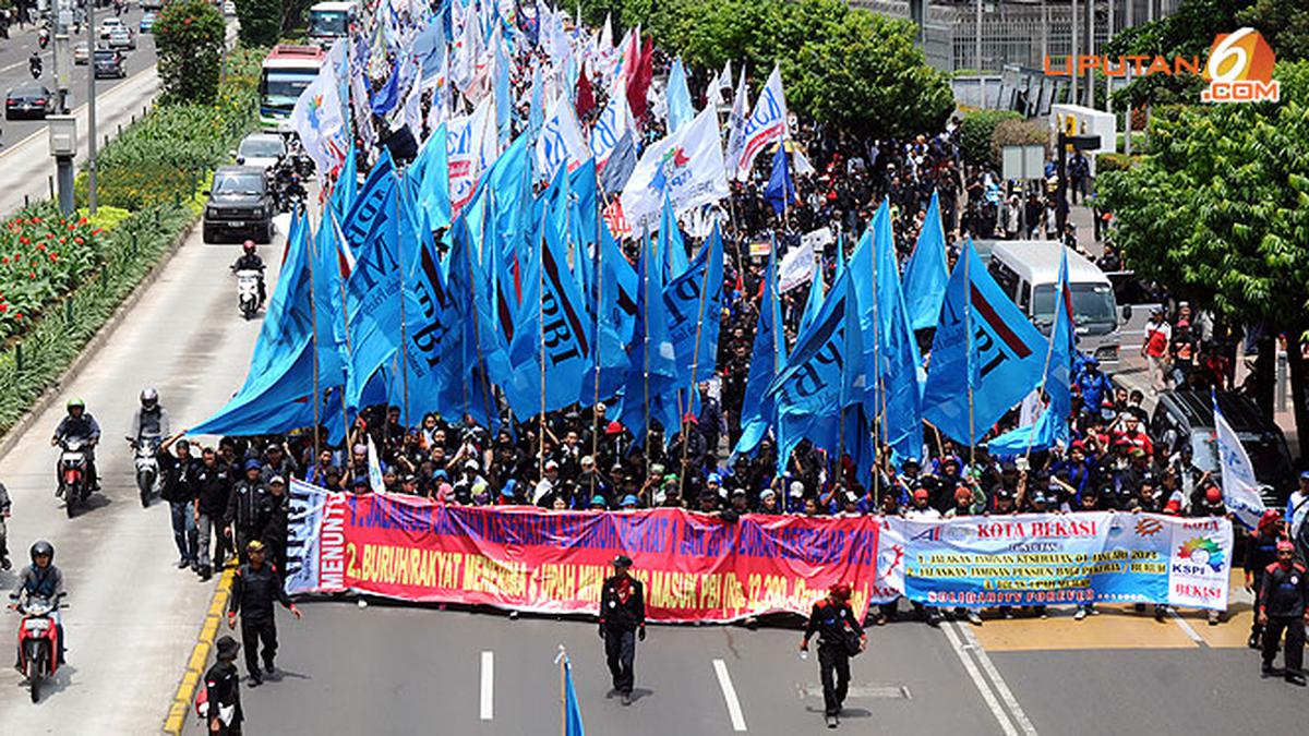 Demo PLN, Buruh Ancam Gelapkan Jakarta