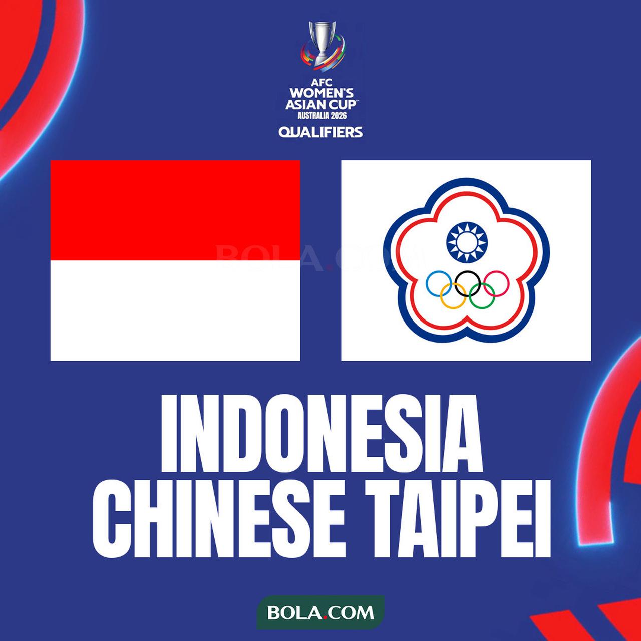 Link Live Streaming Timnas Putri Indonesia vs Chinese Taipei, Sebentar ...