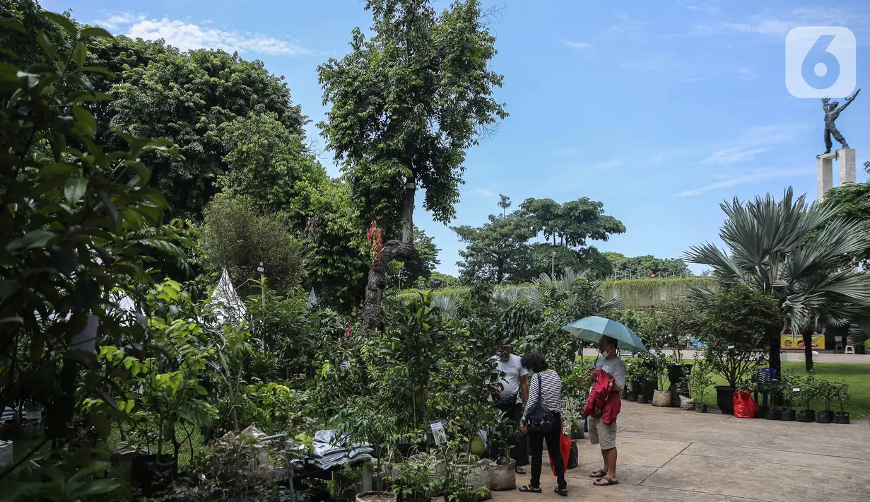 Mengunjungi Pameran Flora di Lapangan Banteng - Foto Liputan6.com