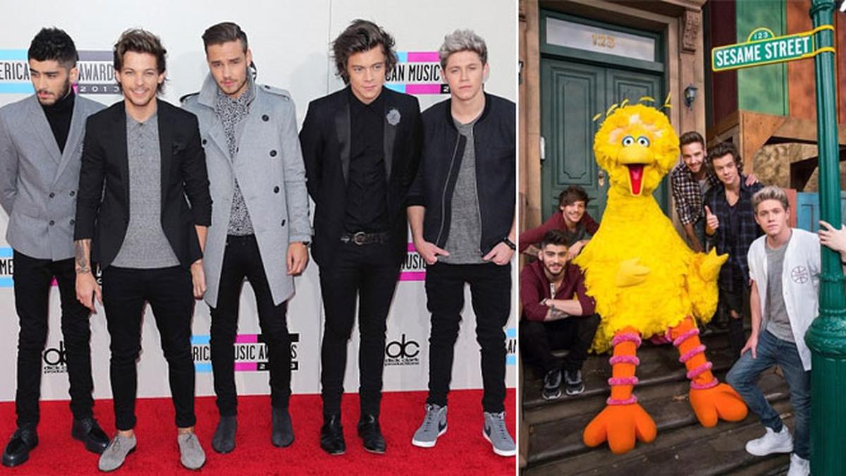 Bikin Film, One Direction Gandeng Karakter di Sesame Street - ShowBiz ...