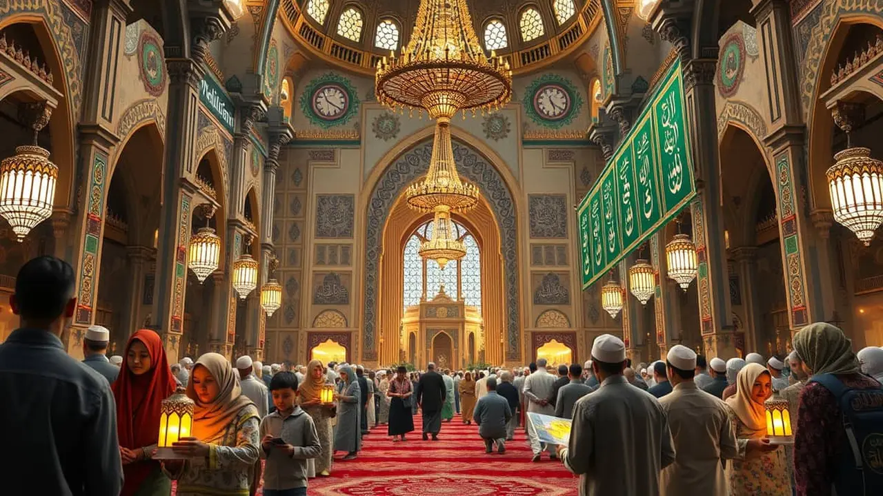 Perayaan Maulid Nabi 2025: Jadwal, Sejarah, Tradisi, Bacaan dan Contoh Khutbah Penuh Makna ...