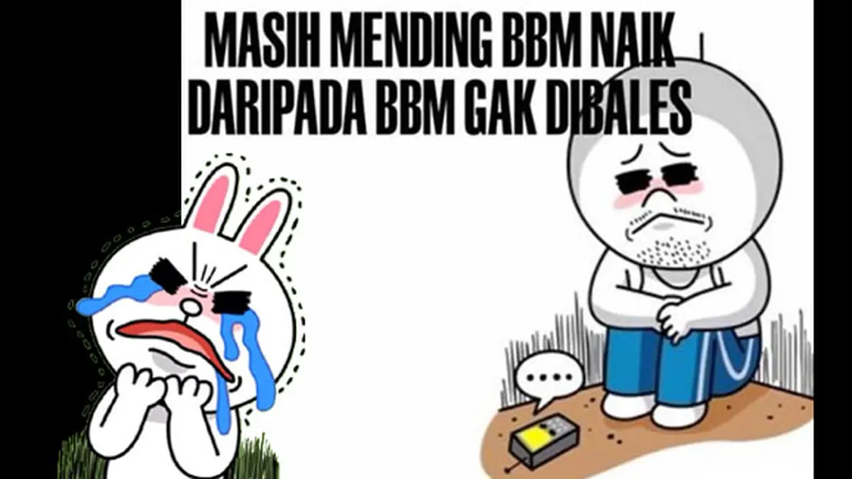 10 Meme Lucu Kenaikan Harga BBM Terbaru - Photo Fimela.com