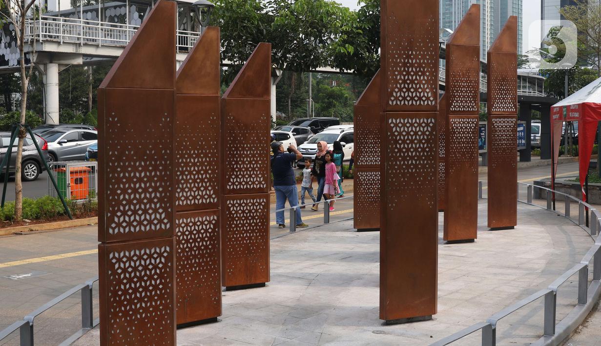 FOTO: Instalasi Ruang Publik di DKI Jakarta - Foto Liputan6.com