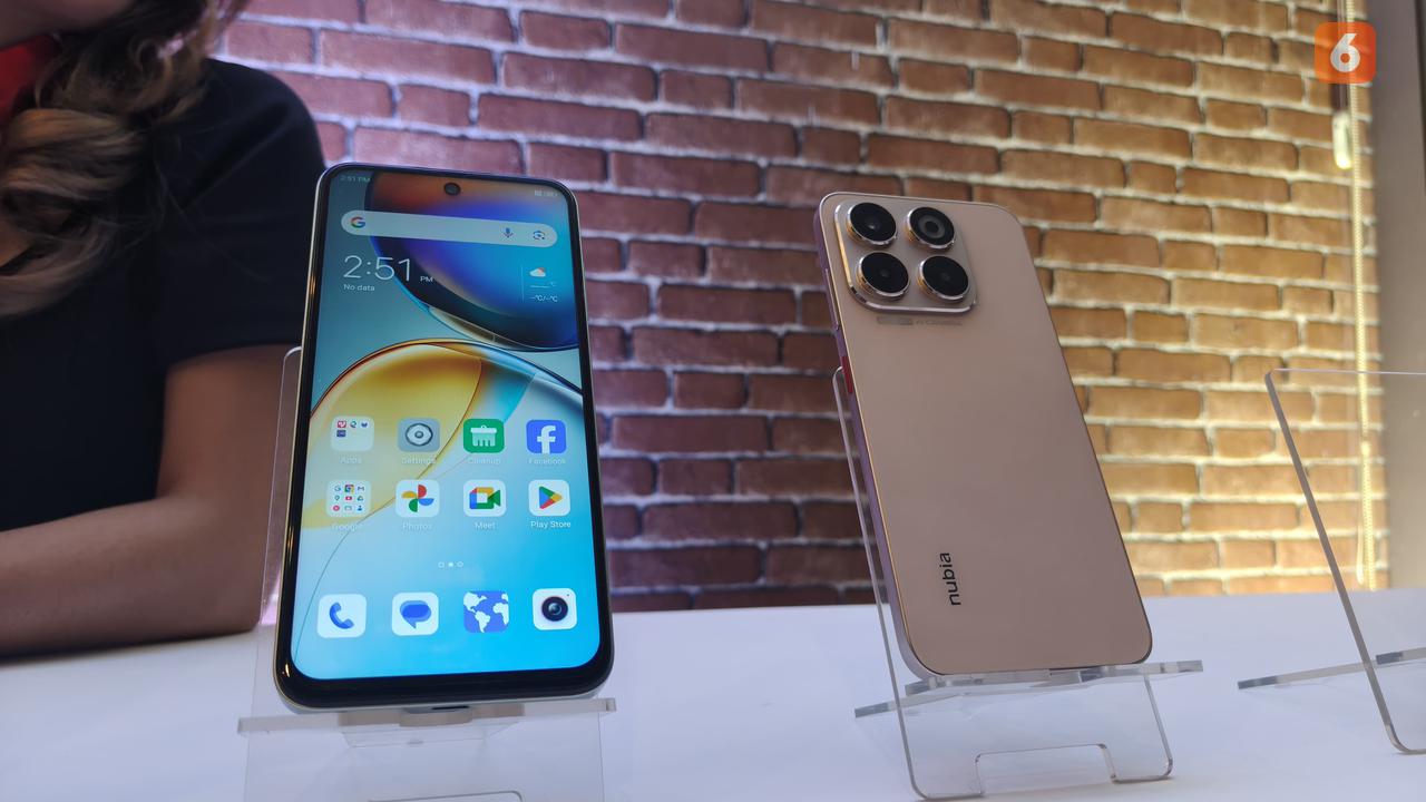 Nubia V70 dan V70 Design Resmi di Indonesia: HP Rp 1 Jutaan dengan RAM ...
