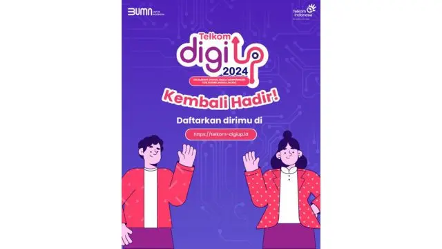 Hadir Kembali, Saatnya Daftar dan Ikuti Program Telkom DigiUp 2024 ...