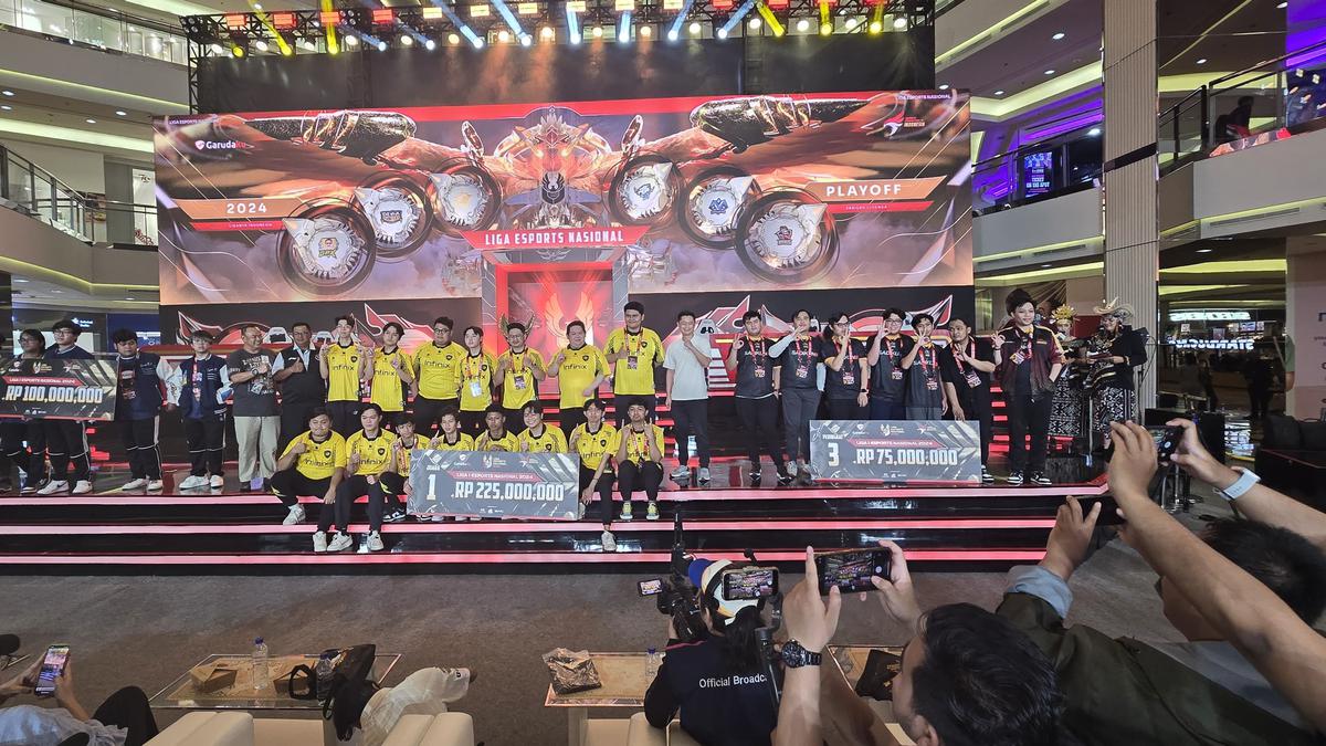 Onic Miracle Kampiun Liga 1 Esports Nasional 2024 - Bola Liputan6.com
