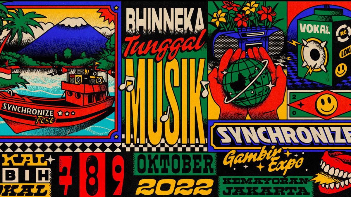 Harga Tiket Serta Daftar Lengkap Line Up Synchronize Fest 2022