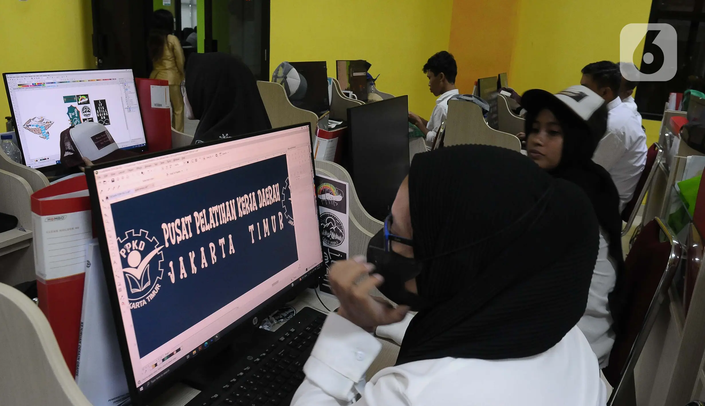 Melihat Pelatihan Keterampilan Kerja bagi Warga Jakarta - Foto Liputan6.com