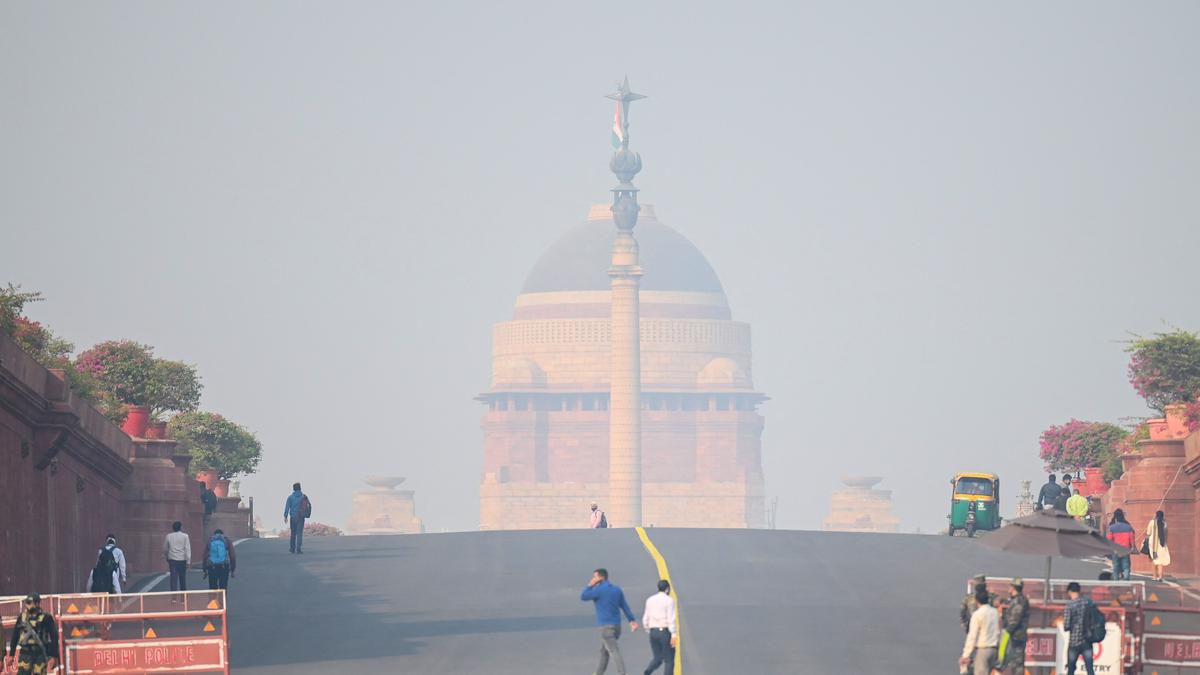 FOTO: New Delhi Diselimuti Kabut Asap Beracun - Foto Liputan6.com