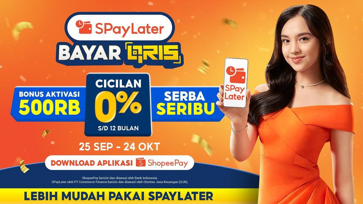 SPayLater Bayar QRIS Bareng Lyodra: Belanja Offline Bisa Cicilan 0% ...