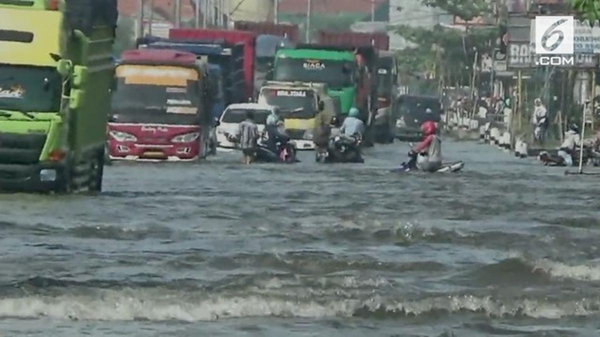 VIDEO: Banjir Pantura Meluas dari Semarang hingga Demak - Regional Liputan6.com