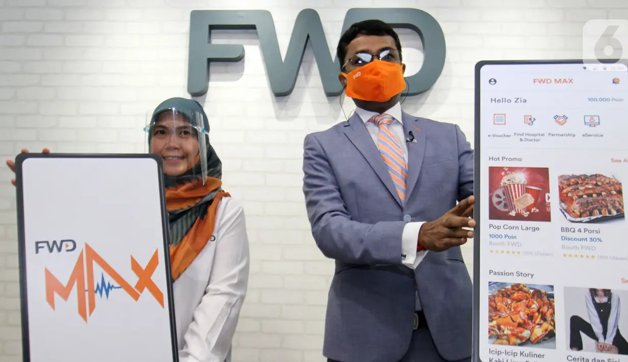 FOTO: FWD MAX Ajak Nasabah Berasuransi Digital - Foto Liputan6.com