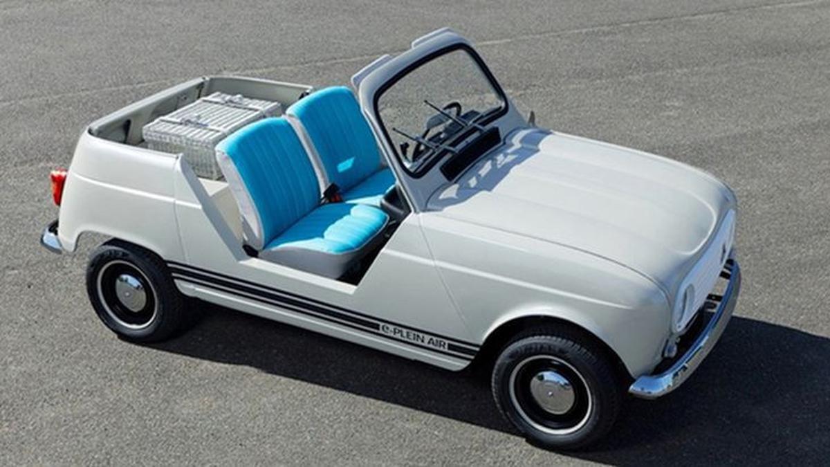 Mobil Listrik Renault Bertampang Retro