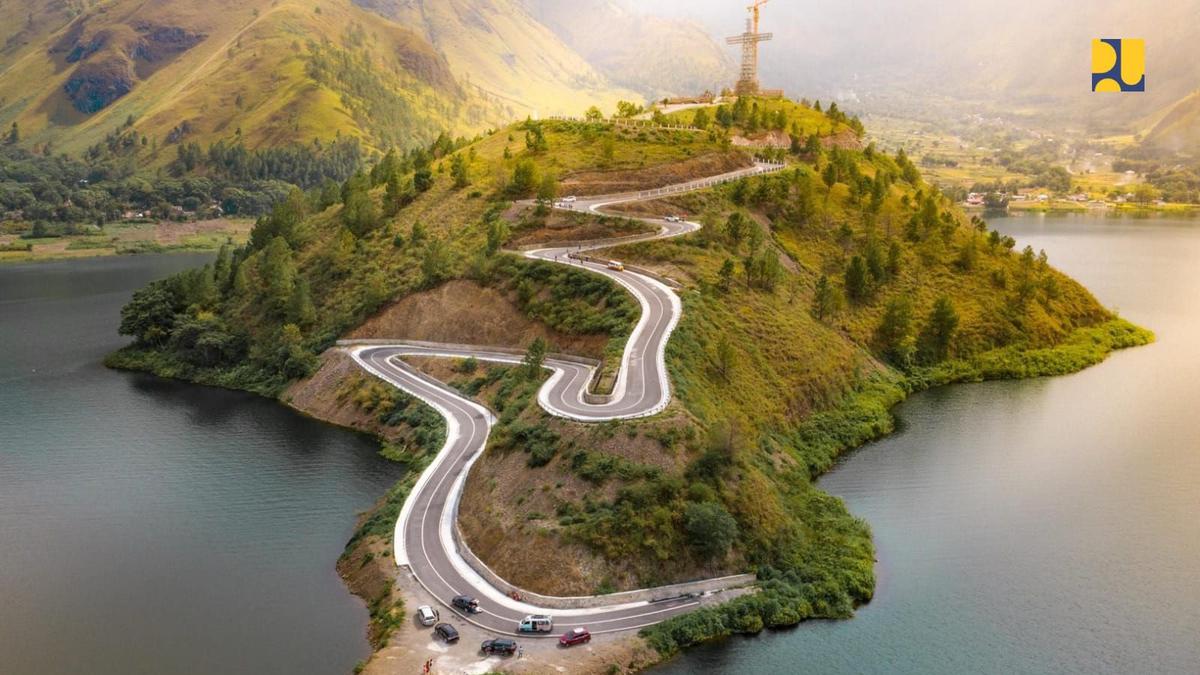 24 Jalan dan Jembatan Baru Topang Gelaran F1 Powerboat Danau Toba