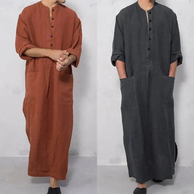 10 Rekomendasi Model Gamis Pria, Tampil Modis saat Idul Adha dan ...