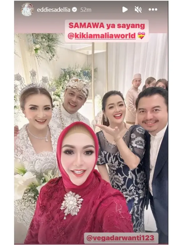 Resmi Menikah, Ini 6 Potret Kiki Amalia Jadi Pengantin di Hari Ulang Tahunnya - Hot Liputan6.com