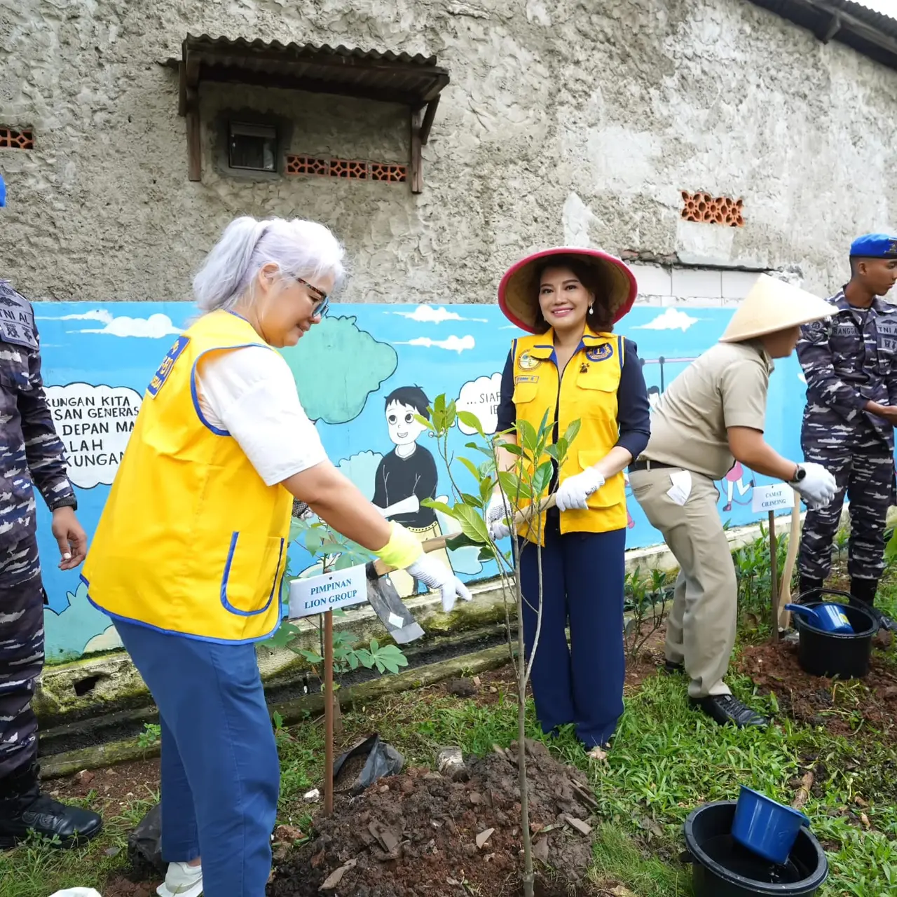 Livienne Russellia Pimpin Bakti Sosial Lions Club Jakarta Selatan Tulip ...