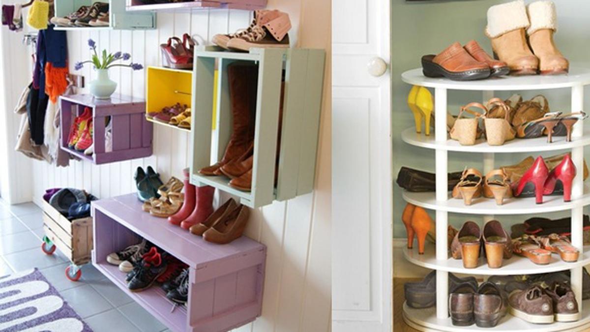 8 Ide Cemerlang Menyimpan Sepatu Kesayangan