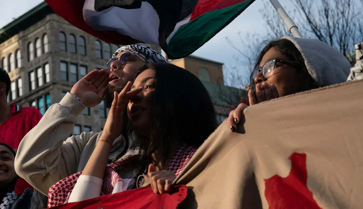 Aktivis Perempuan Pro Palestina Desak Penghentian Perang Di Gaza Foto