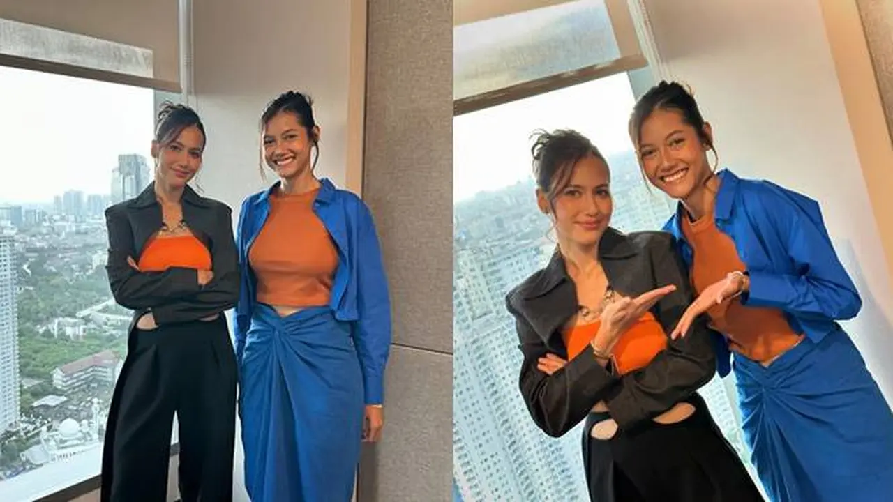 7 Potret Pevita Pearce dan Klaudia Krish, Akhirnya Ketemu Kembaran - Hot Liputan6.com