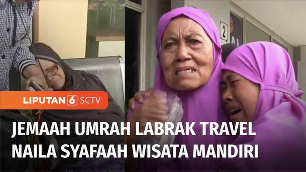 VIDEO: Gagal Berangkat ke Tanah Suci, Jemaah Umrah Labrak Travel Naila Syafaah Wisata Mandiri ...