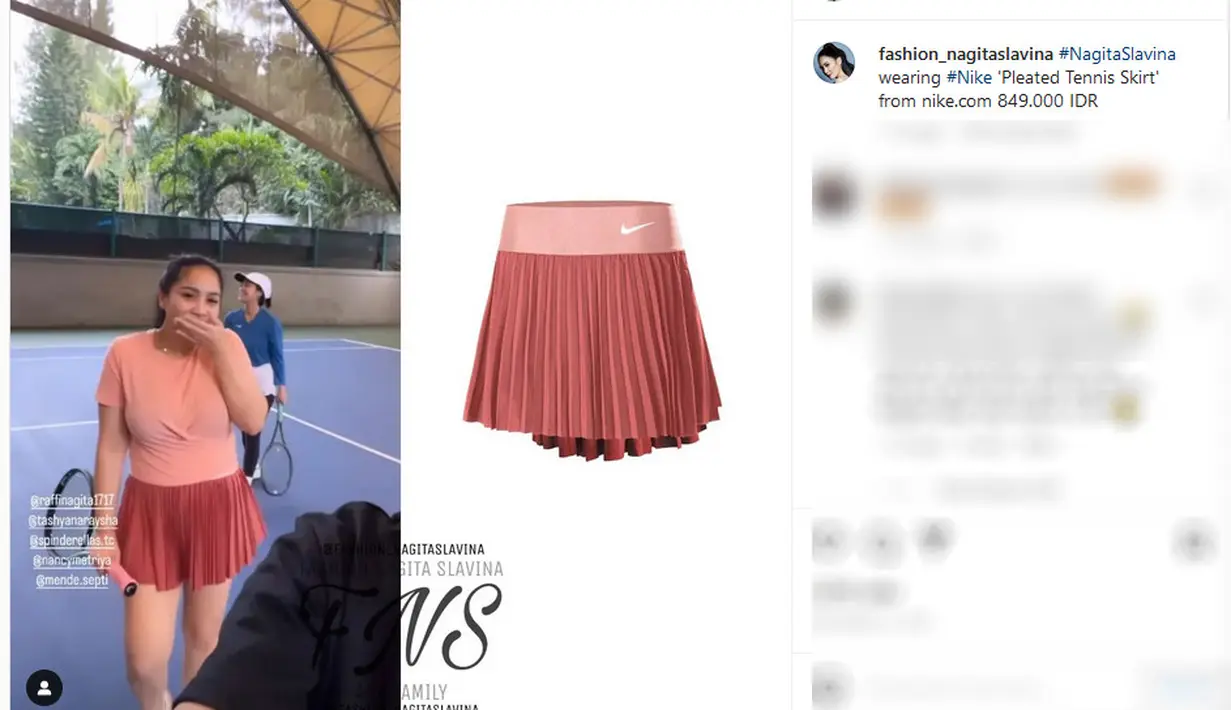 Bikin Salfok, Potret Nagita Slavina Pakai Rok Mini - Photo Fimela.com