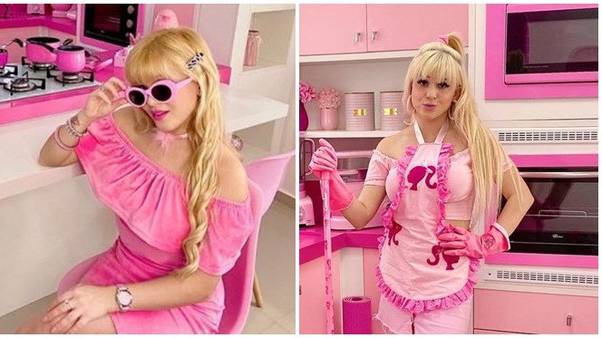 Terobsesi dengan Warna Pink, Kehidupan Wanita Ini Bak Barbie dalam ...