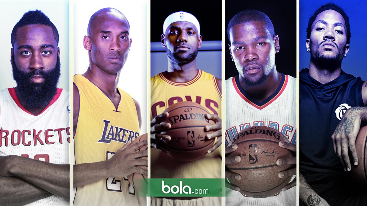 5 Bintang NBA Berpenghasilan Tertinggi pada 2016 - Ragam Bola.com