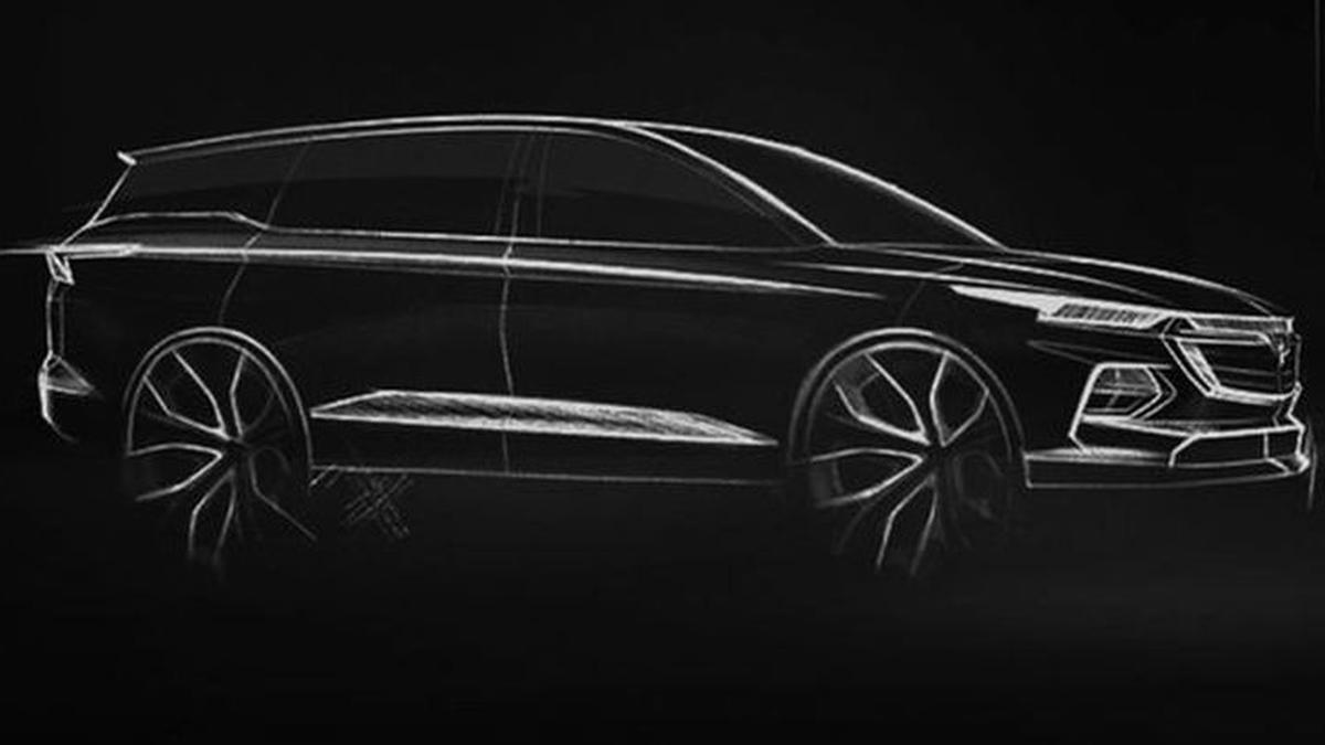 Bocoran Sketsa MPV Terbaru Wuling