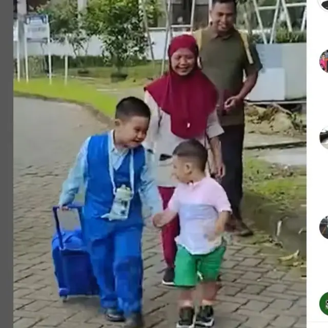 Kahiyang Ayu dan Bobby Nasution Antarkan Anak di Hari Pertama Sekolah, Al Nahyan Paling Bikin ...