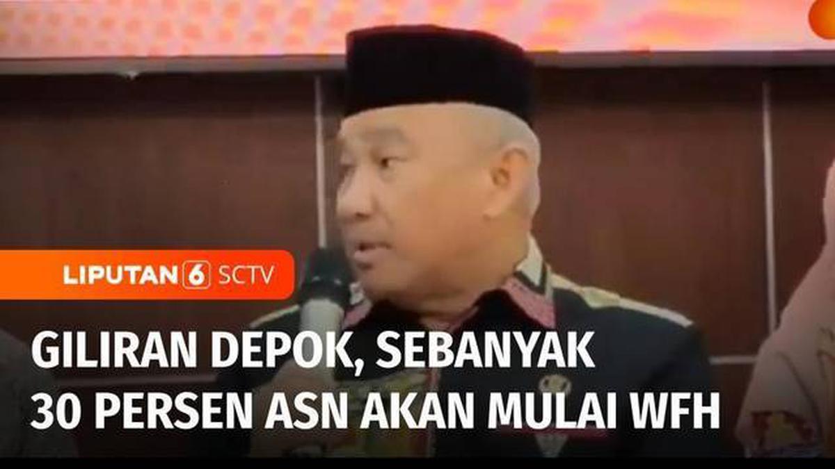 VIDEO: Upaya Atasi Polusi: Pemkot Depok Berlakukan Kebijakan WFH untuk 30 Persen ASN - TV ...